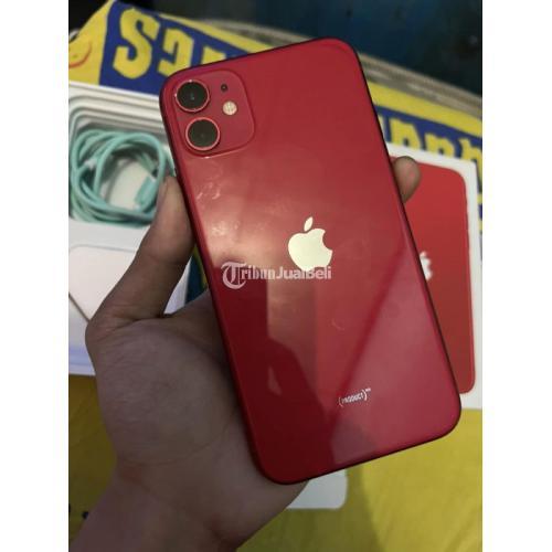 HP iPhone 11 Bekas 64 GB Warna Merah Siap Pakai Harga Terjangkau ...