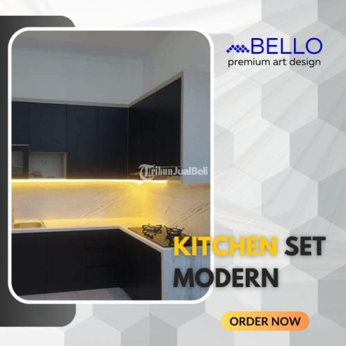 Kitchen set dengan lampu led model simple - Tribun JualBeli