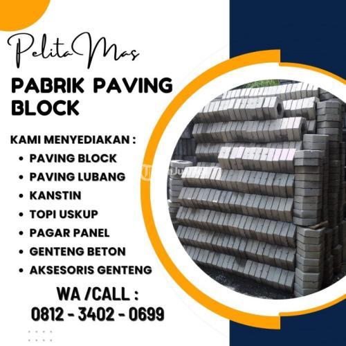 Paving Block Warna Merah Blimbing Terbaik Pelita Mas di Malang - Tribun ...