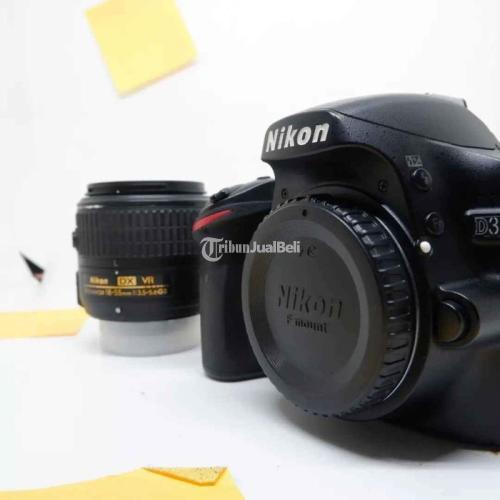 Kamera DLSR Nikon D3300 Bekas Full HD No Minus No Vignet di Bandung ...