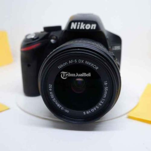 Kamera DLSR Nikon D3300 Bekas Full HD No Minus No Vignet di Bandung ...