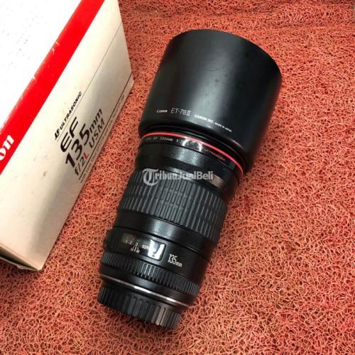 Lensa Canon 135mm F2 L USM Bekas Minus Pemakaian Bebas Jamur di Jakarta ...