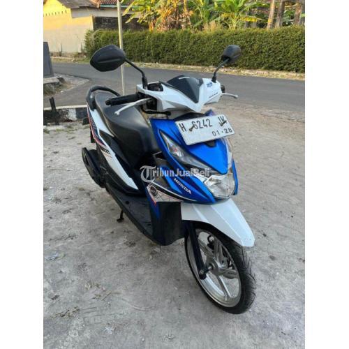 Motor Honda Beat Bekas Tahun 2017 Warna Biru Siap Pakai Pajak Jalan ...