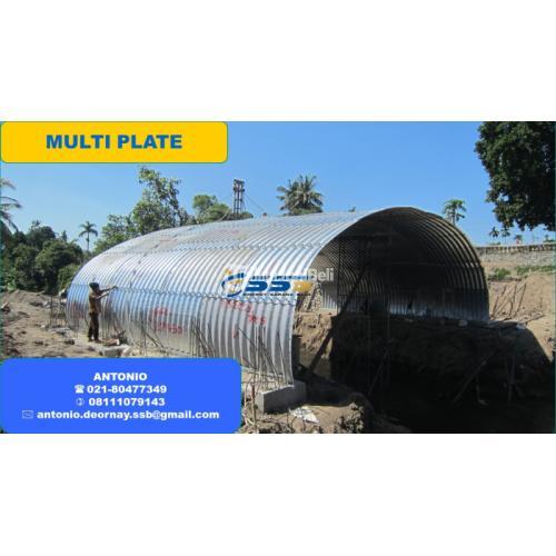 Armco Culvert Pipa Baja Bergelombang GorongdiGorong Baja Guardrail di ...