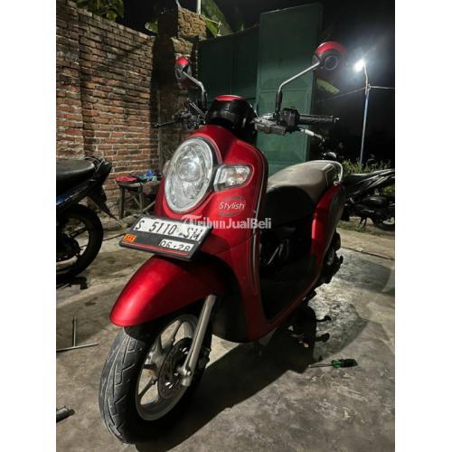 Motor Honda Scoopy Bekas Tahun 2018 Siap Pakai Warna Merah Surat ...