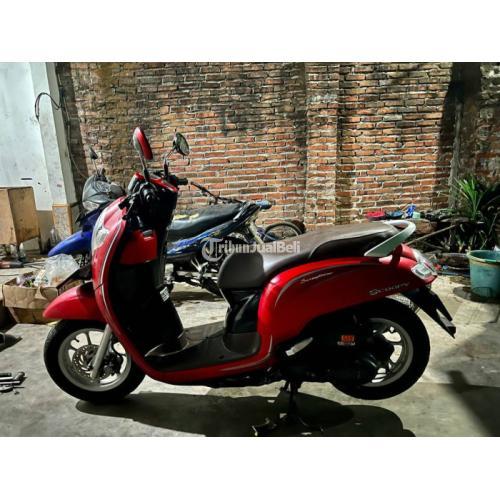 Motor Honda Scoopy Bekas Tahun 2018 Siap Pakai Warna Merah Surat ...