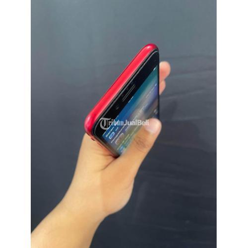 HP iPhone SE Gen 2 Bekas 64 GB Warna Merah Fullset No Minus Siap Pakai ...