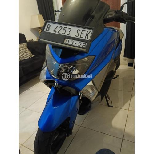 Motor Bekas Yamaha NMAX 2018 Biru Orisinil Siap Pakai Surat Lengkap ...