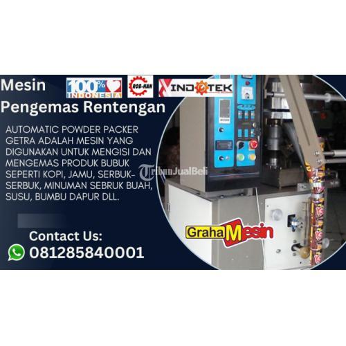 Mesin Pengemas Susu Bubuk Dan Minuman Serbuk / Snack Rentengan di ...