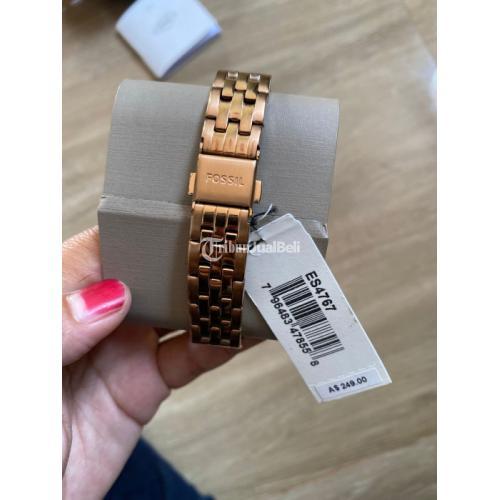 Jam Tangan Fossil ES4767 Gold Second Like New Fullset di Karanganyar ...