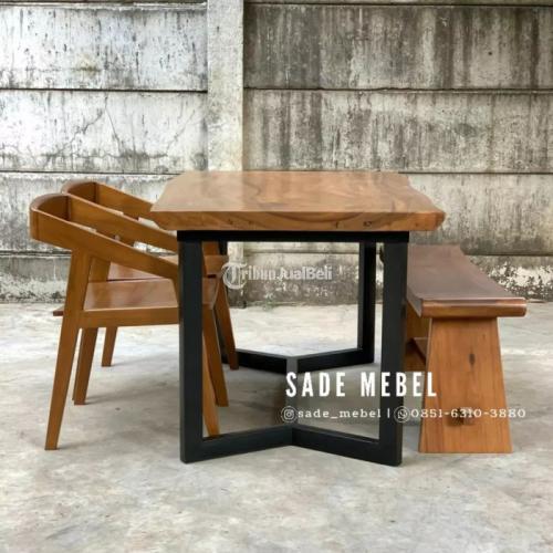 Meja Makan Kayu Minimalis Terlaris - Tribun JualBeli