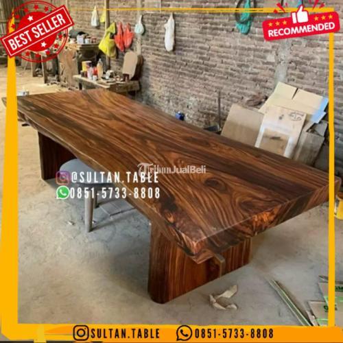 Meja Makan Kayu Besar di Jakarta Selatan - Tribun JualBeli