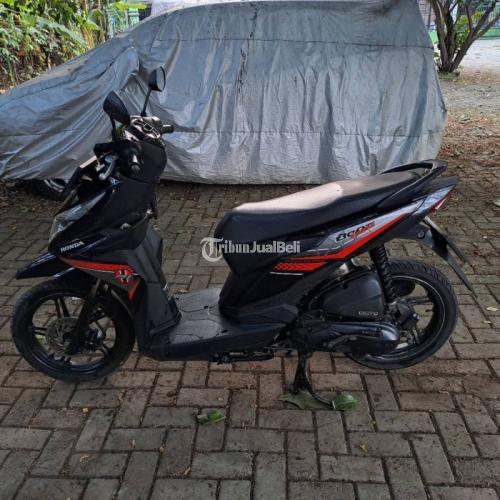 Motor Matic Honda Beat Bekas 2017 Hitam Eco Full Orisinil Surat Lengkap ...