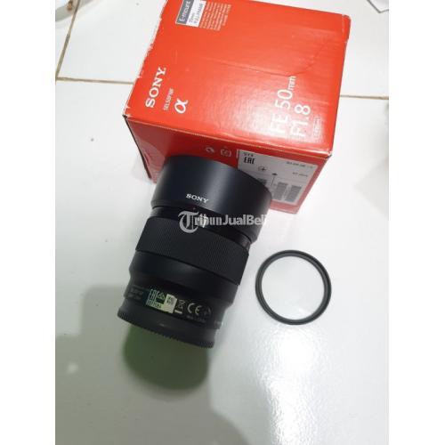 Lensa Fix Sony FE 50mm F1.8 Second Like New Bonus Filter Bisa Rekber di ...