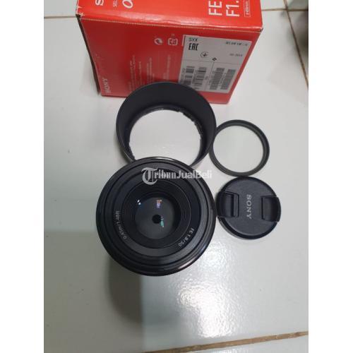 Lensa Fix Sony FE 50mm F1.8 Second Like New Bonus Filter Bisa Rekber di ...