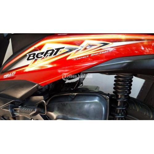 Motor Bekas Honda Beat Tahun 2014 Merah Pajak Jalan di Bandung Barat ...