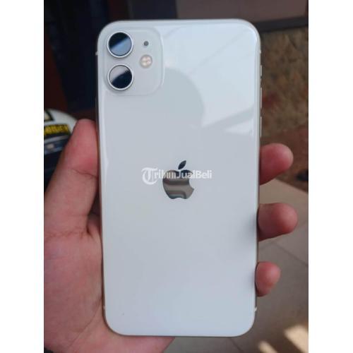 HP Apple iPhone 11 4/64GB Putih Bekas iBox Pembelian Januari 2023 Mulus Lengkap di Depok ...