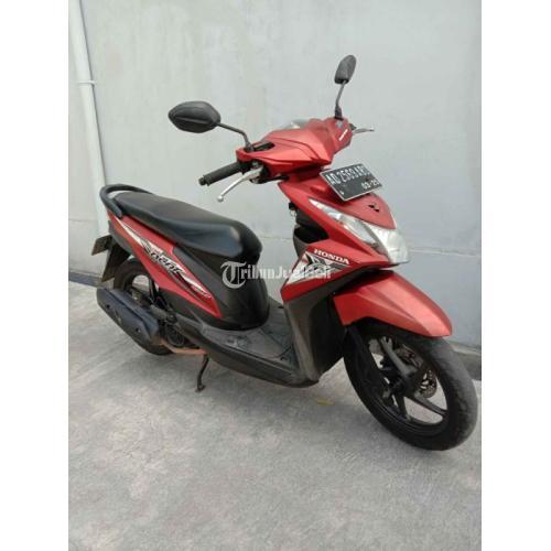 Motor Honda Beat Bekas Tahun 2015 Warna Merah Surat Lengkap Pajak On di ...
