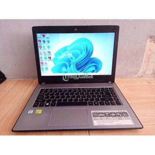 Laptop Acer Aspire E5di476G RAM 8GB SSD 128GB Bekas Garansi 2 Minggu di Bantul - Tribun JualBeli