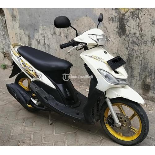 Motor Yamaha Mio Sporty CW 2010 Warna Putih Bekas Murah Pajak Plat Mati ...