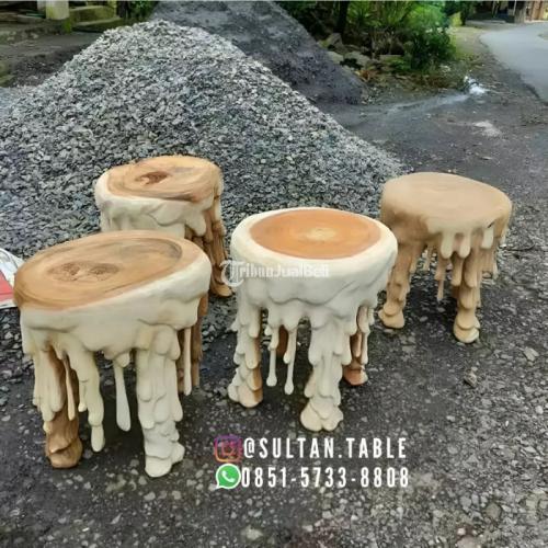 Stool Kayu Unik Kayu Solid Utuh Bisa Custom di Jakarta Pusat - Tribun ...
