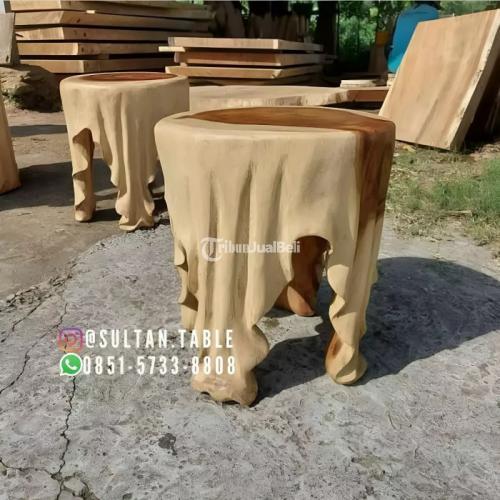 Stool Kayu Unik Kayu Solid Utuh Bisa Custom di Jakarta Pusat - Tribun ...