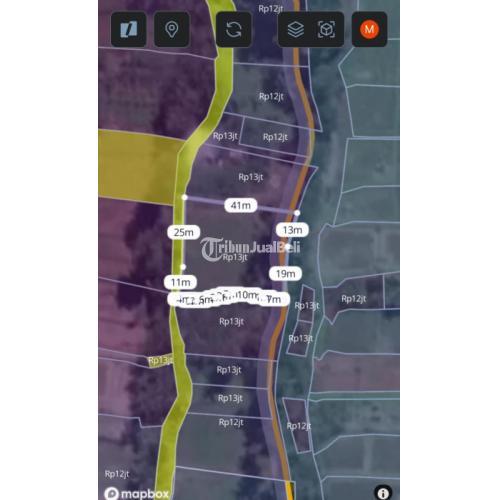 Dijual Tanah DL View Sawah Peliatan Ubud di Giayar - Tribun JualBeli