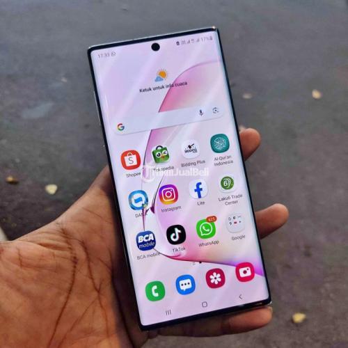 HP Samsung Galaxy Note 10 RAM 8/256GB Bekas Baterai Awet Original Bisa Rekber di Semarang ...