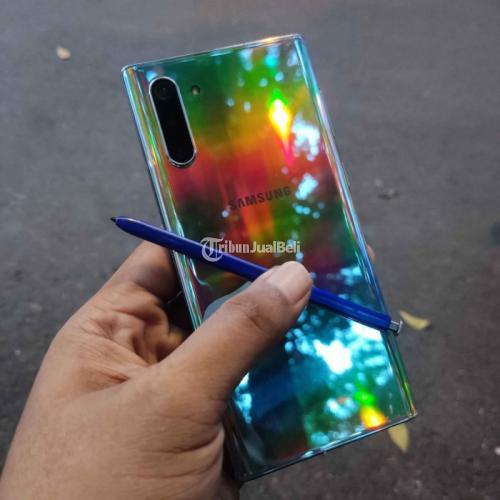 HP Samsung Galaxy Note 10 RAM 8/256GB Bekas Baterai Awet Original Bisa Rekber di Semarang ...
