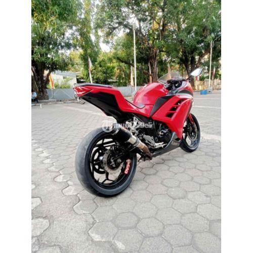 Motor Sport Kawasaki Ninja 250 Merah Tahun 2013 KM Rendah di Makassar ...