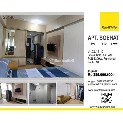 Dijual Apartemen Luas 23,15m Suhat Eksklusif di Malang - Tribun JualBeli