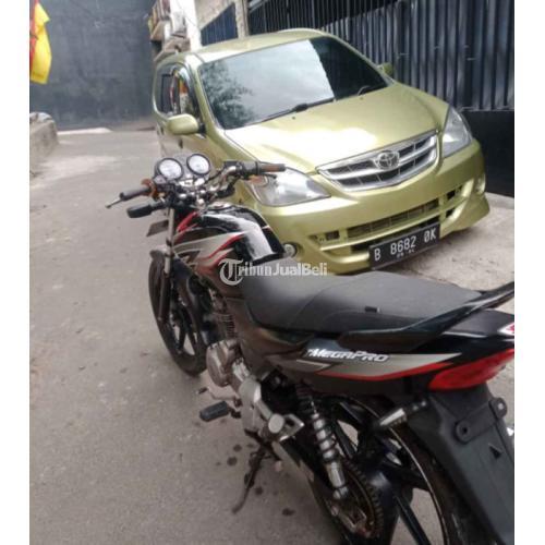 Motor Bekas Honda Mega Pro 2007 Hitam Mesin Bagus Normal di Jakarta ...