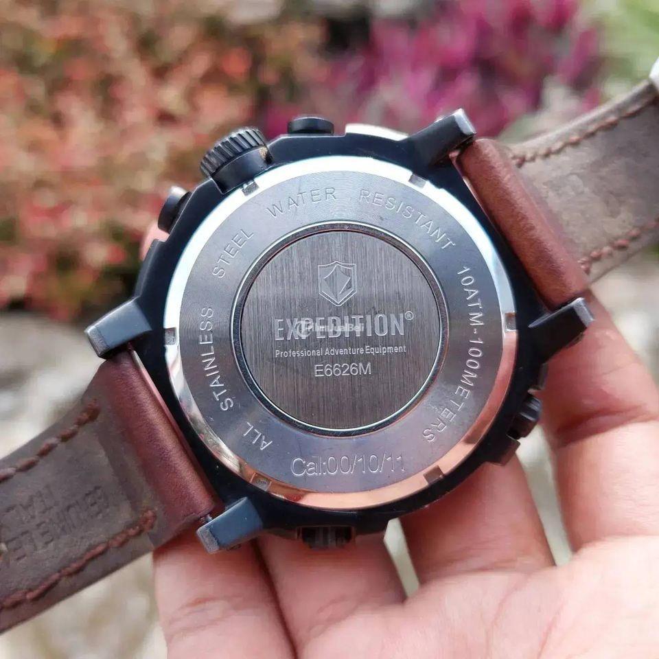 Jam Tangan Expedition E6626 M Triple Time Second Fungsi Normal di ...