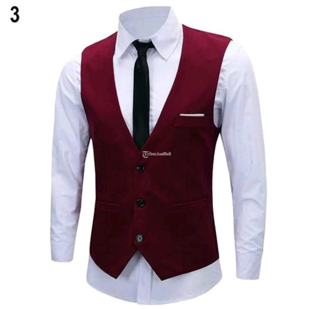 Vest Rompi Pria Bahan High Twist di Bekasi Kota - Tribun JualBeli