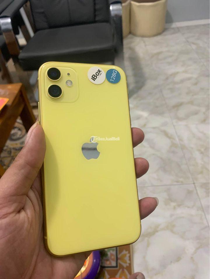 HP iPhone 11 Bekas 128 GB Warna Kuning Siap Pakai Kondisi Mulus di Solo ...