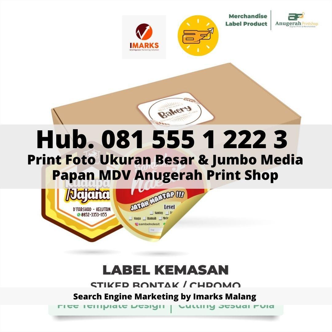 Hub 081 555 1 222 3 Jasa Print Cetak Foto Ukuran Jumbo Bingkai Mdf