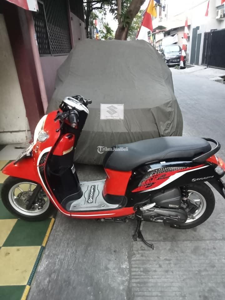 Motor Honda Scoopy Merah Hitam Bekas Tahun 2019 Pajak Panjang di ...