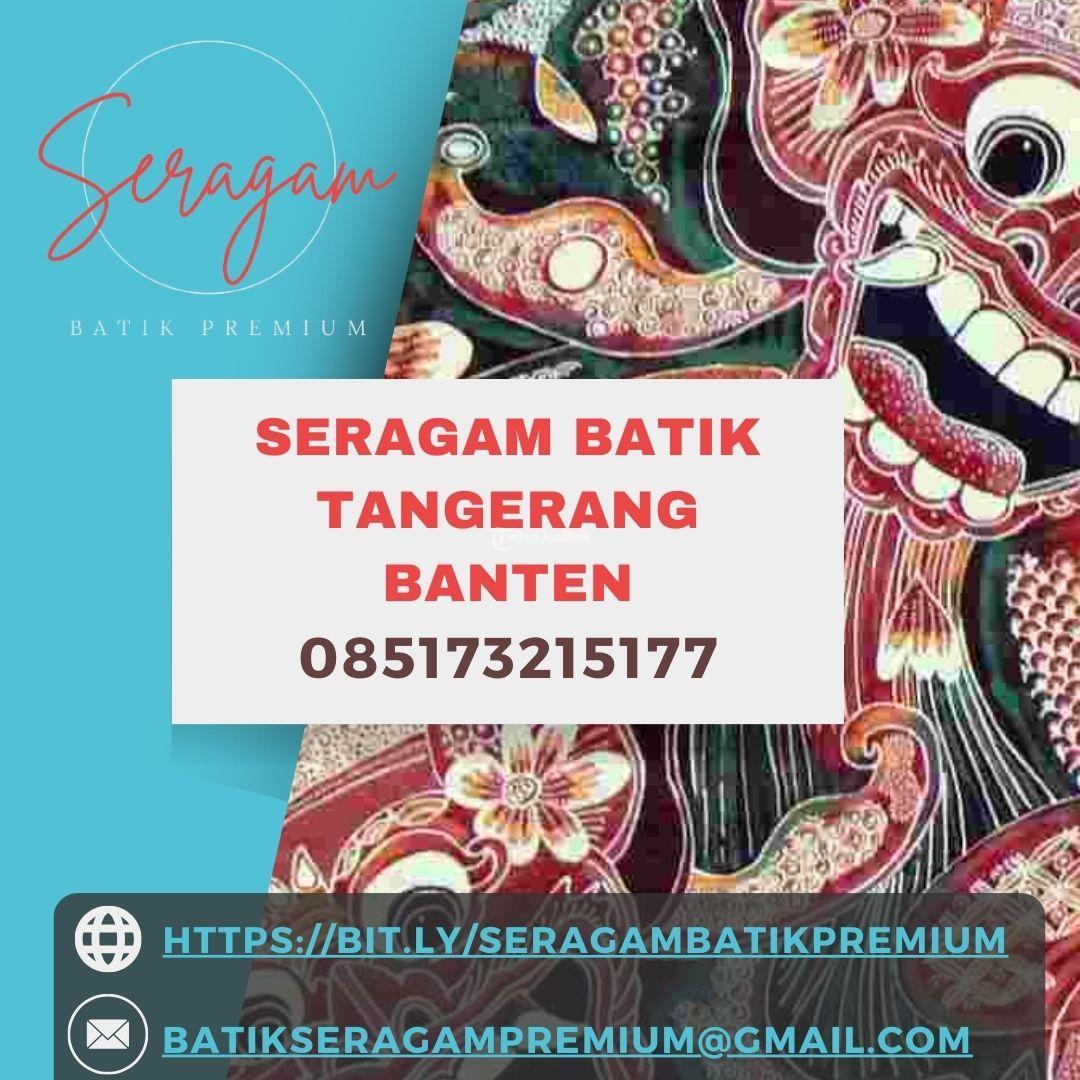 Seragam Batik Tangerang Motif Wayang - Tribun JualBeli