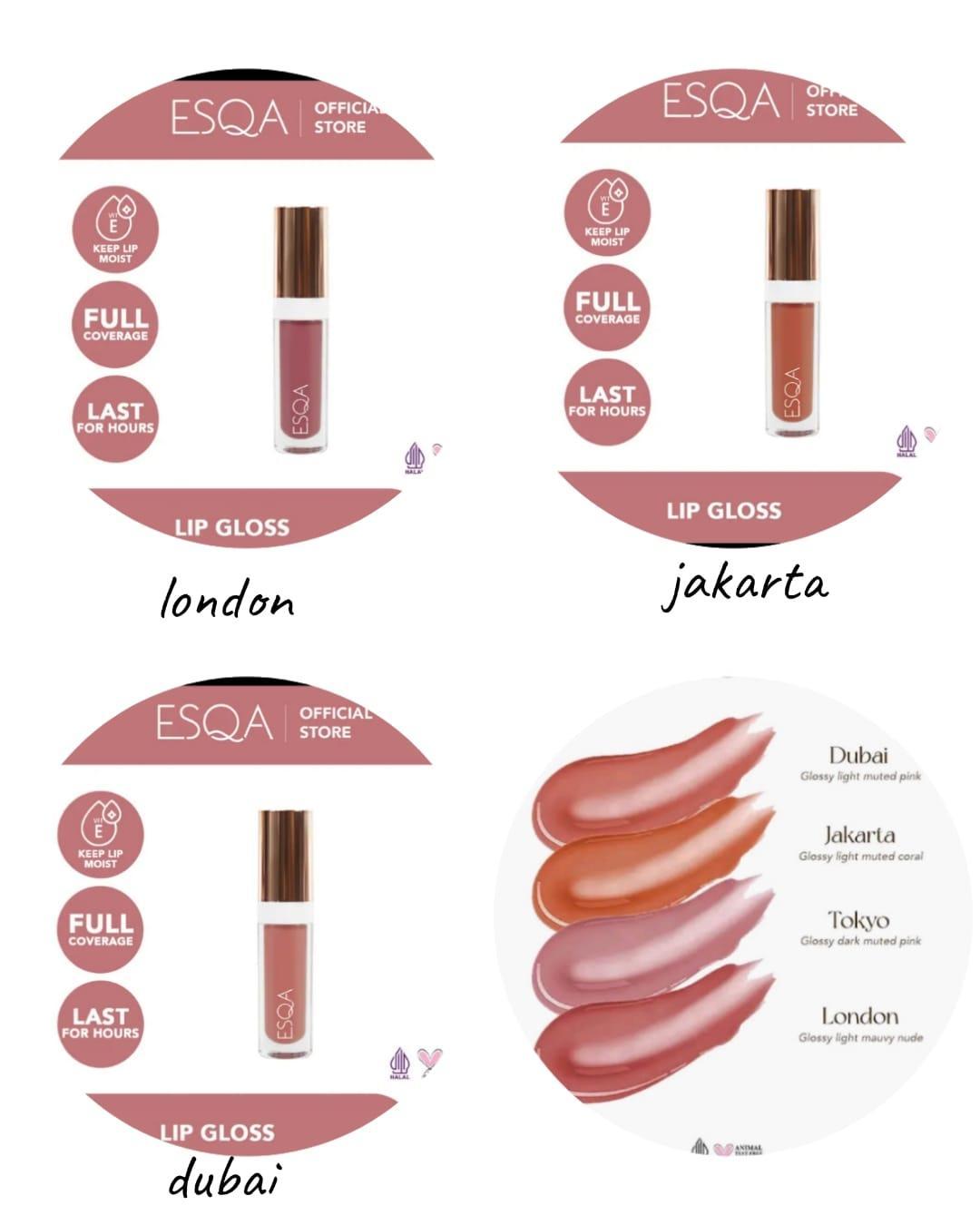 Lipgloss ESQA Matte Ukuran 2ml di Balikpapan - Tribun JualBeli