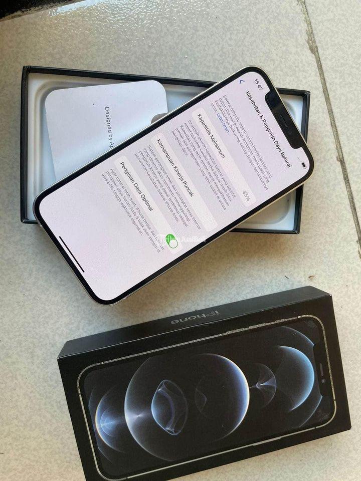 HP iPhone 12 Pro 256GB Putih No Minus Fullset Semarang - Tribun JualBeli