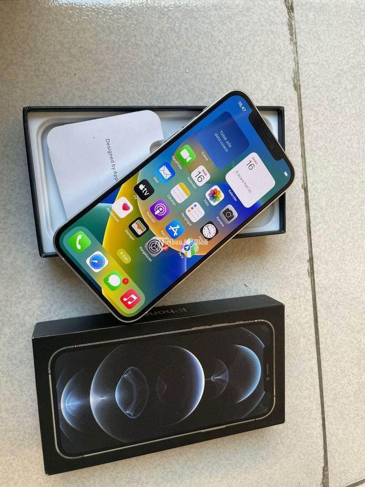 HP iPhone 12 Pro 256GB Putih No Minus Fullset Semarang - Tribun JualBeli