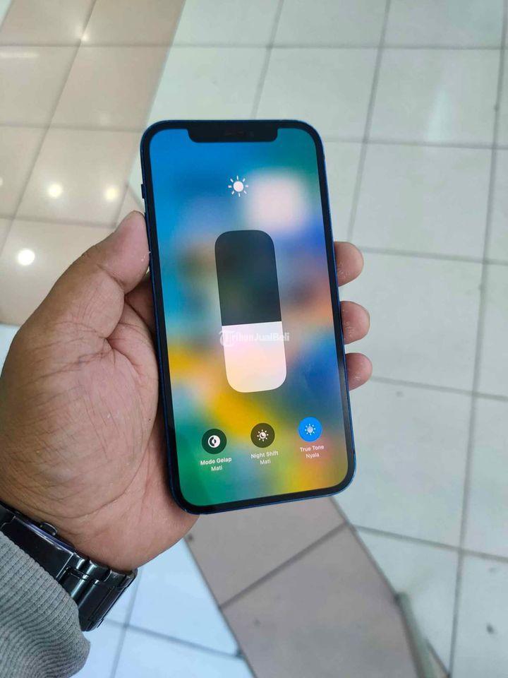 HP iPhone 12 128GB Biru Normal Lengkap Sleman - Tribun JualBeli