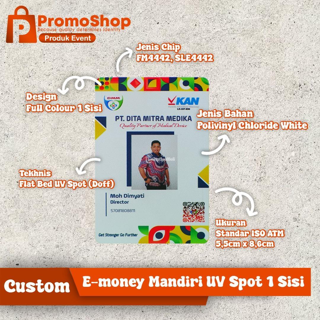Cetak Kartu E money Flazz Card Brizzi E Toll Full Colour 1 Sisi Custom ...