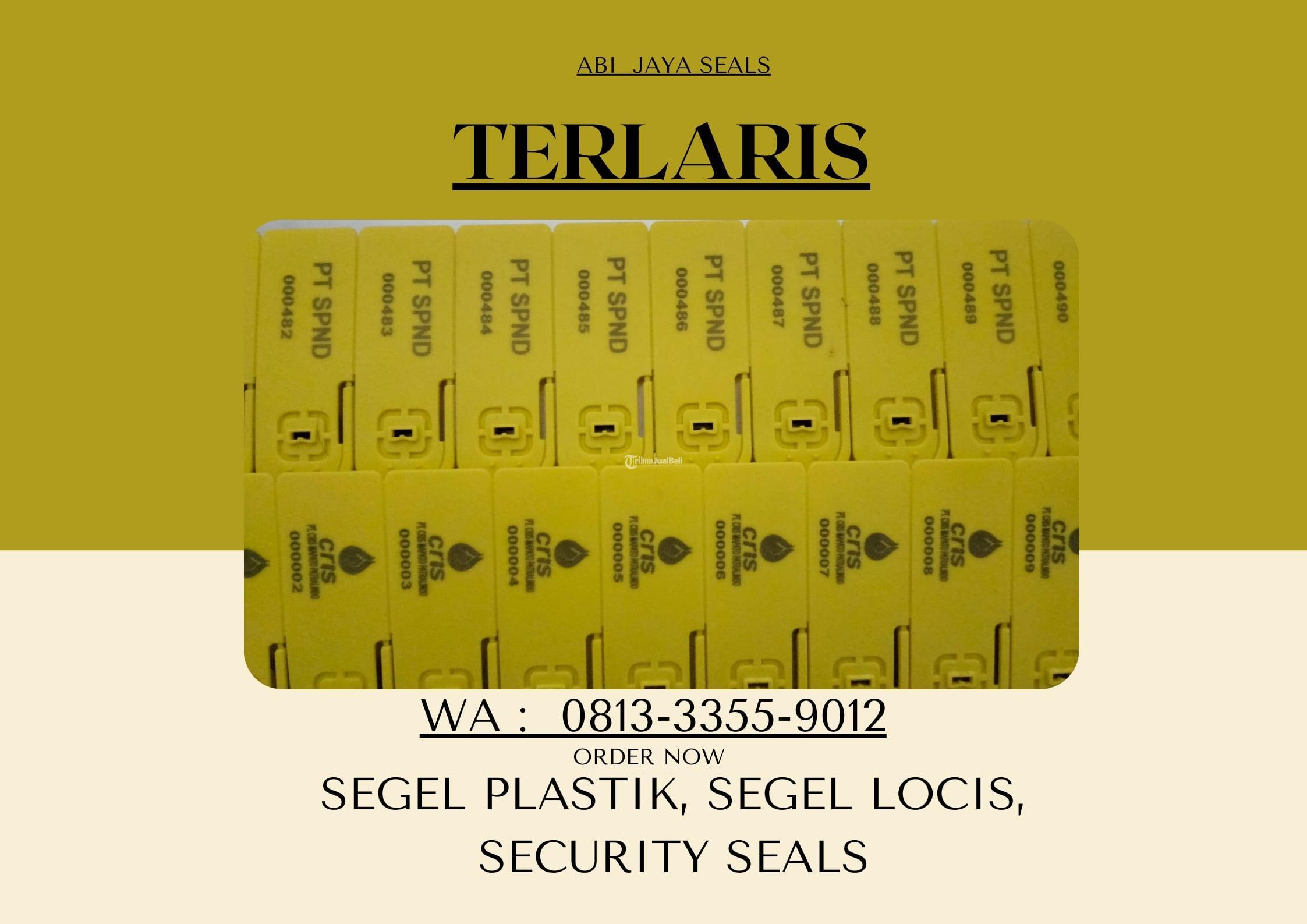 Pabrik Segel Plastik Segel Locis di Tapin - Tribun JualBeli