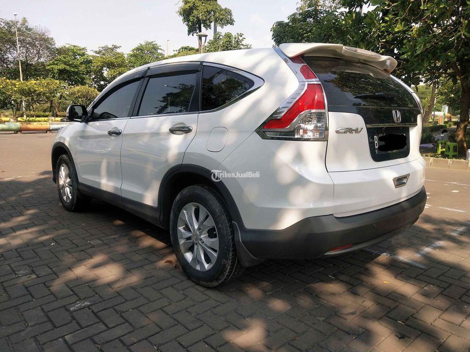 Mobil Honda Crv 20 At 2013 Putih Surat Lengkap Siap Pakai Depok - Tribun JualBeli