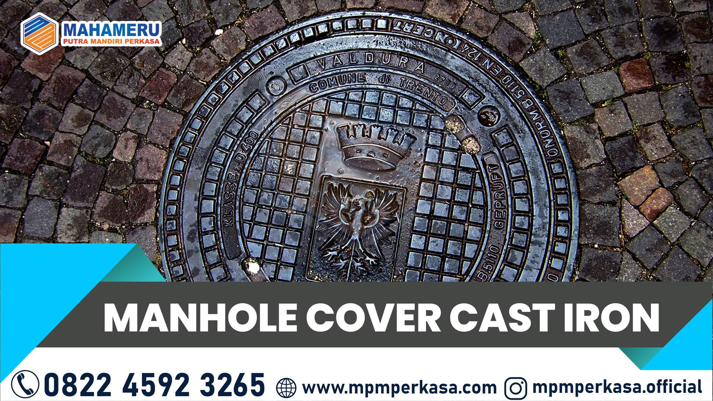 Manhole Cover Cast Iron Penutup Got Dari Besi Cover Manhole di Malang ...