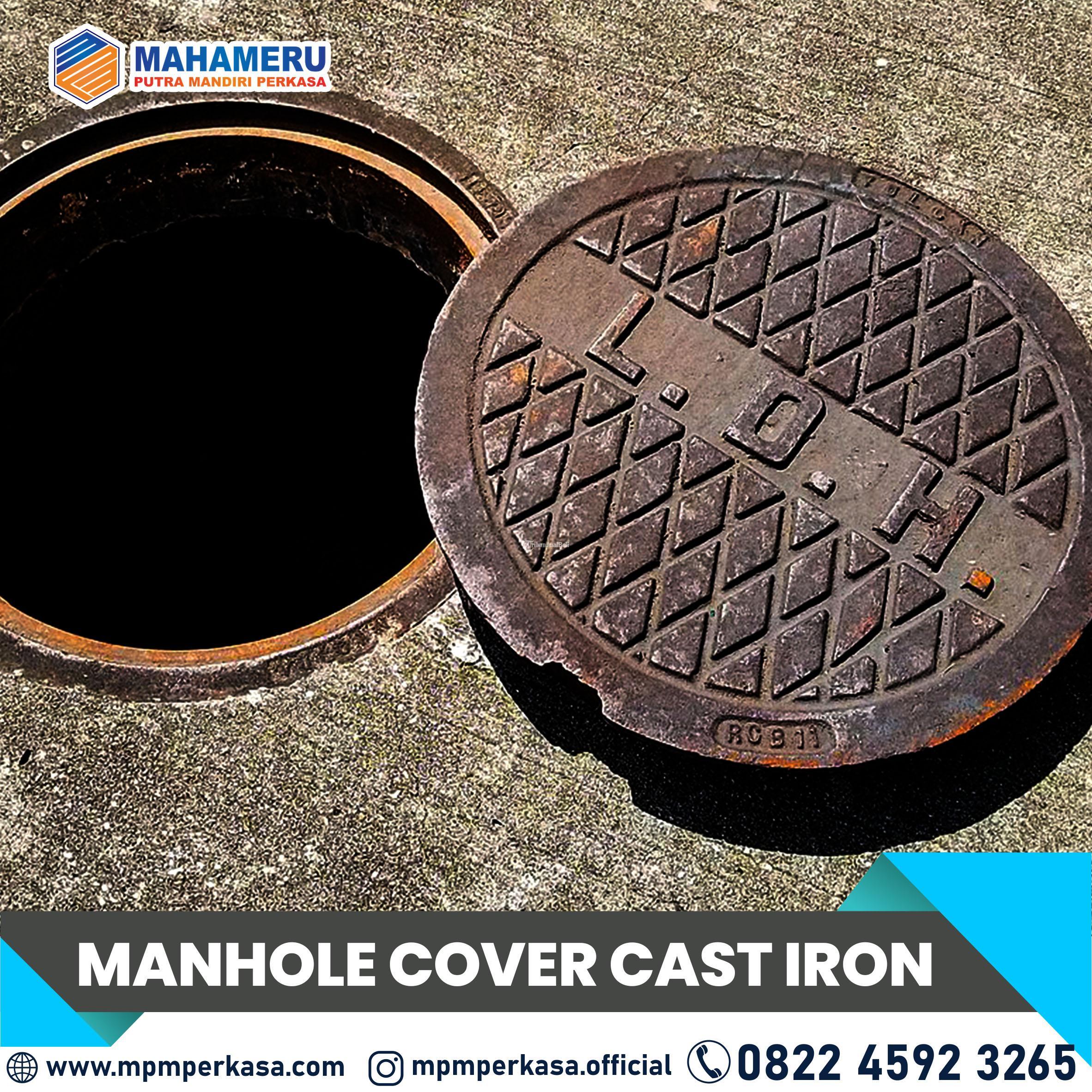 Manhole Cover Cast Iron Penutup Got Dari Besi Cover Manhole di Malang ...