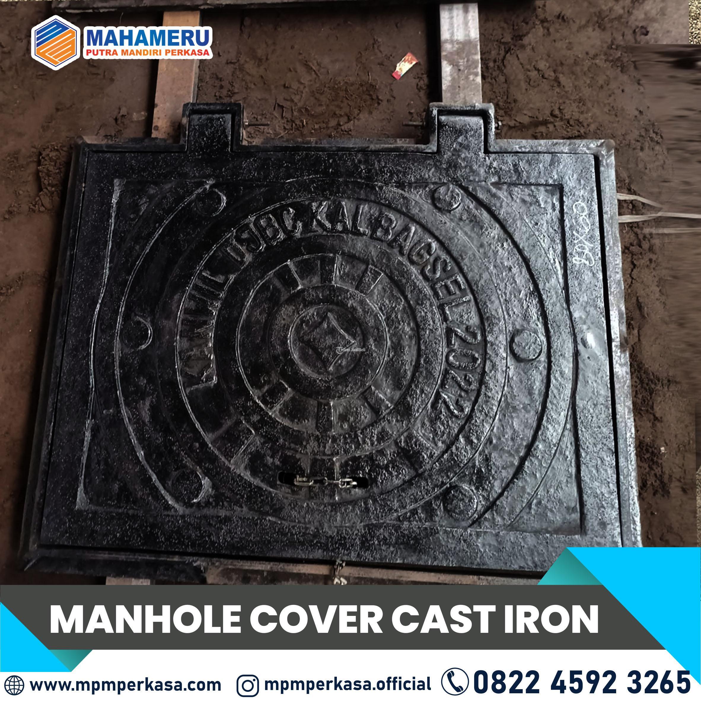 Manhole Cover Cast Iron Penutup Got Dari Besi Cover Manhole di Malang ...