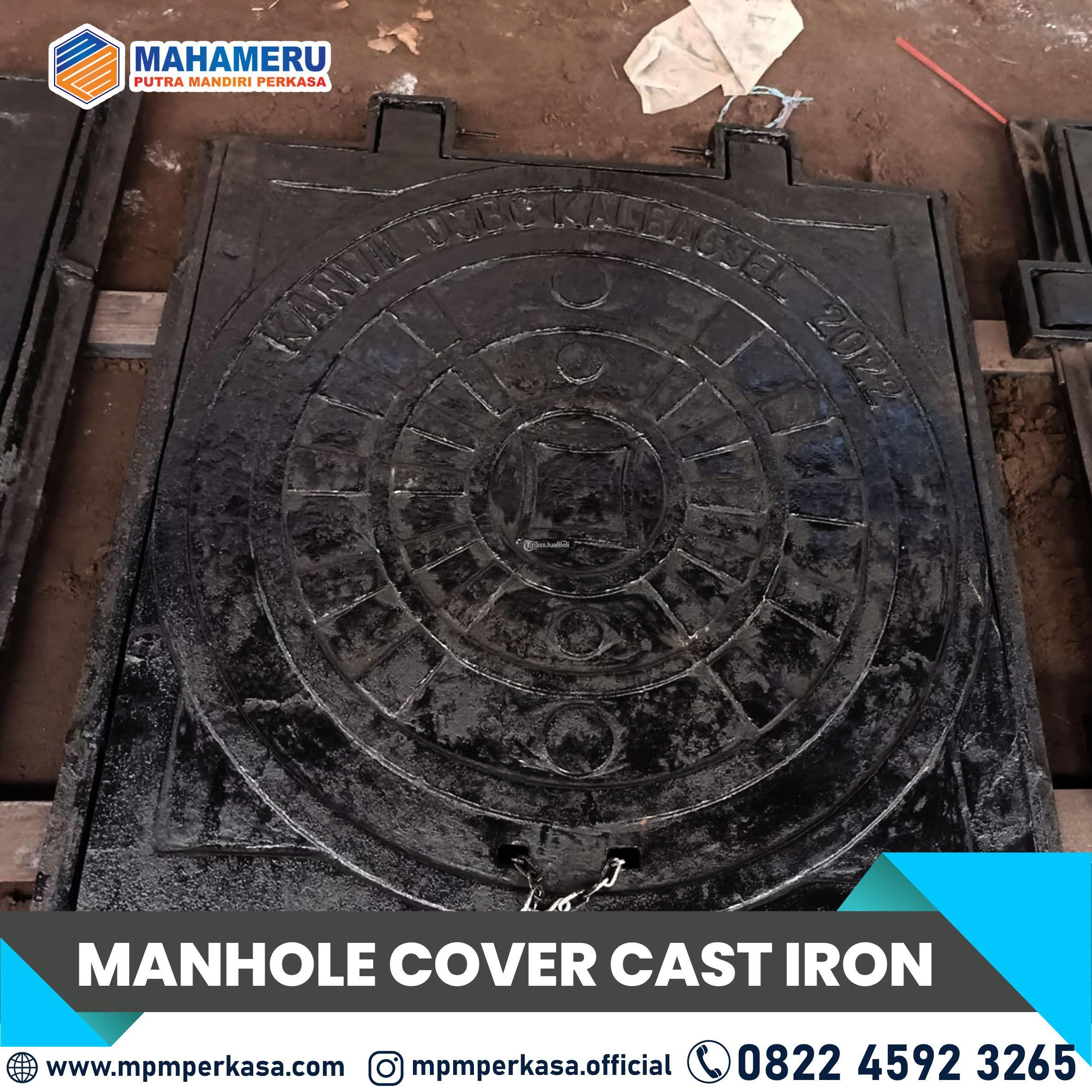 Manhole Cover Cast Iron Penutup Got Dari Besi Cover Manhole di Malang ...