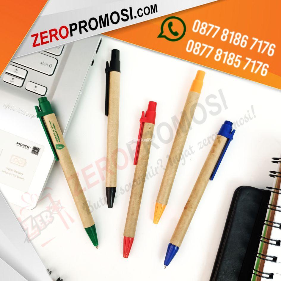 Pulpen Kertas Pen Recycle Promosi Custom Logo Brand di Tangerang ...